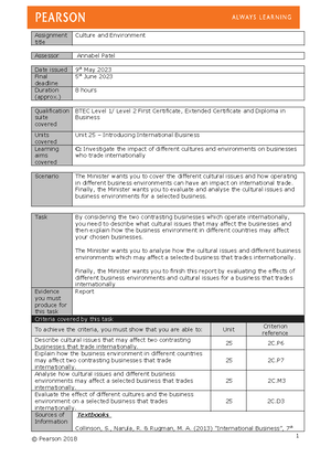 Unit 14 Assignment 2 - Unit 14 – Assignment 2 What’s the right thing to ...