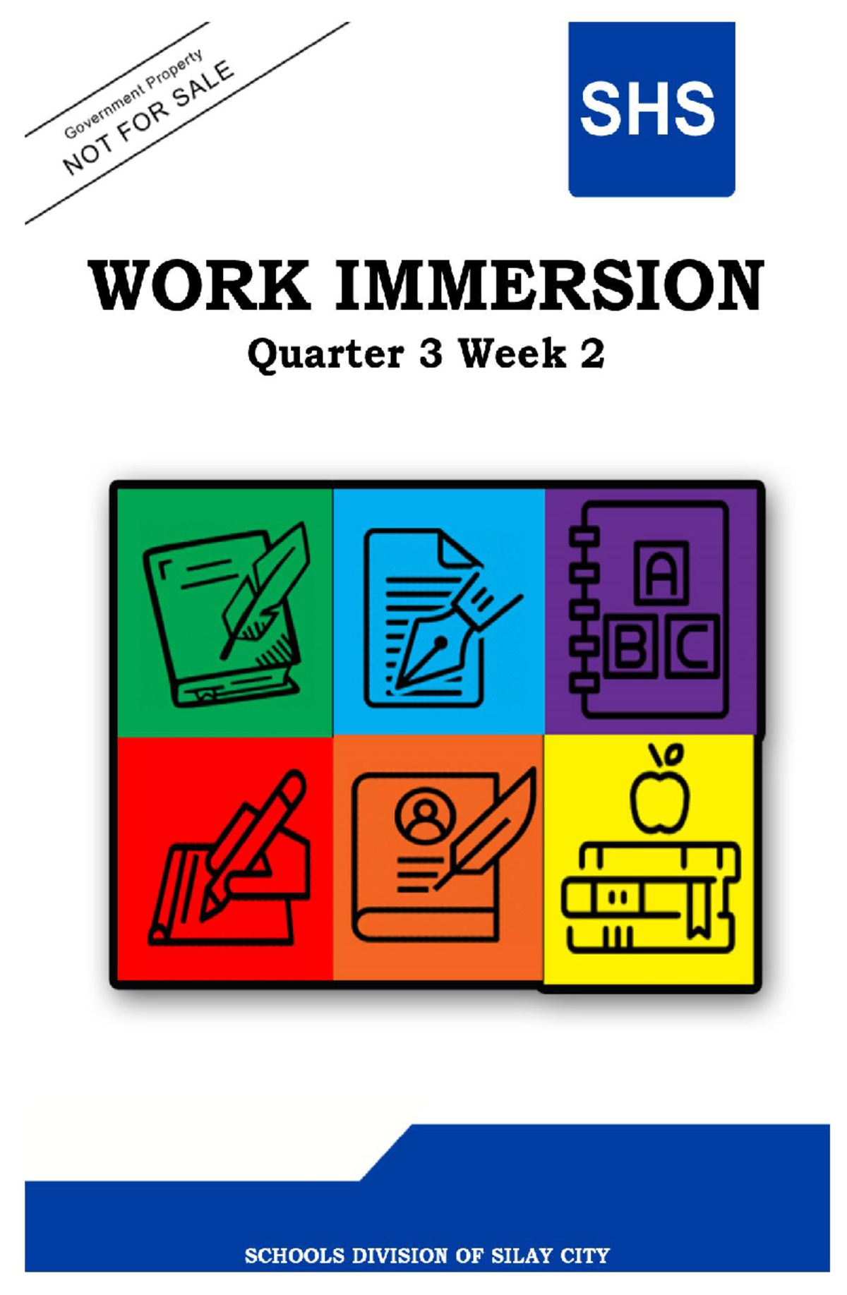 WORK Immersion Week 2: Understanding Credentials & Resume Writing - Studocu