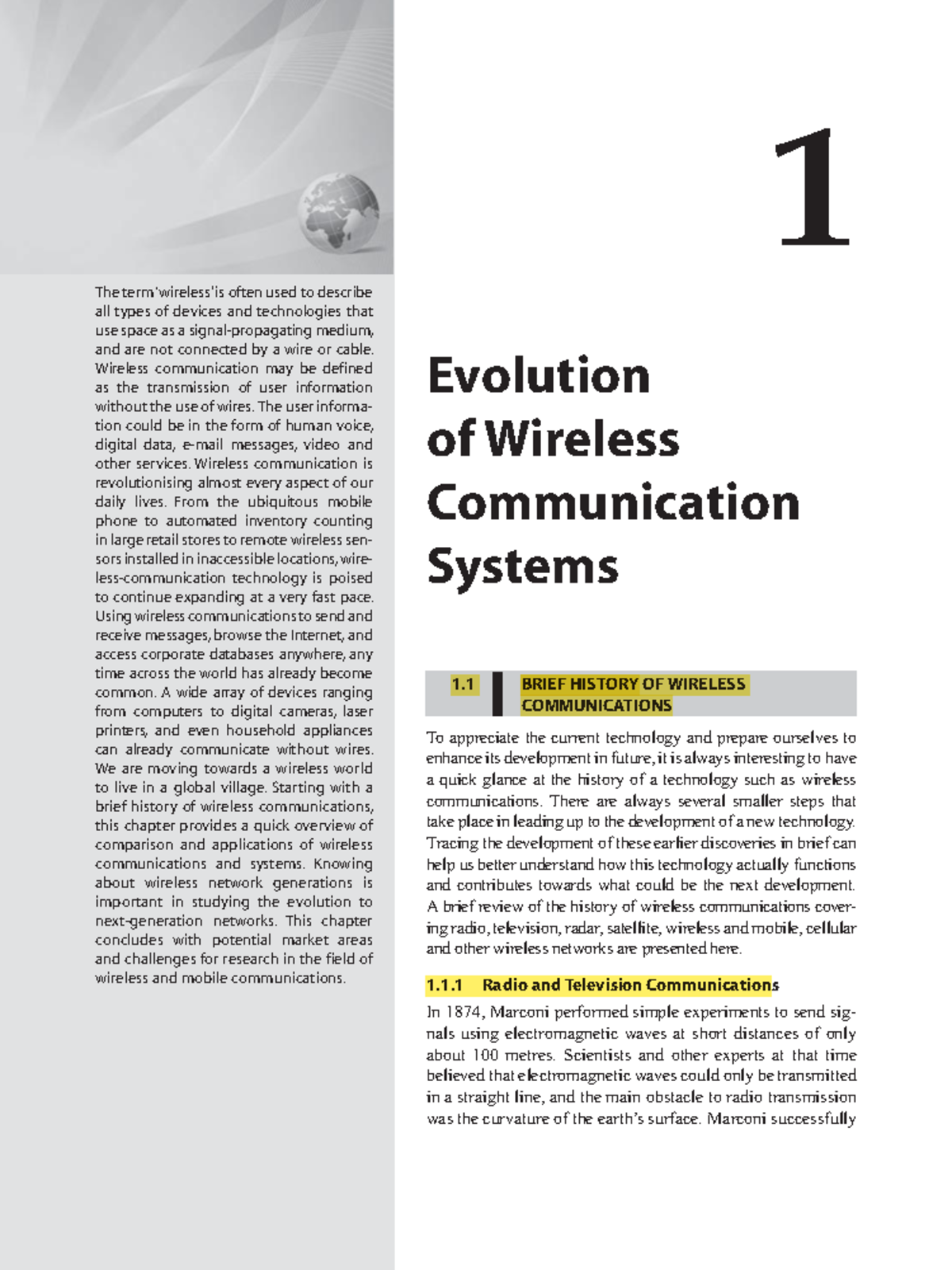 Wireless Communication Evolution - Module-5 Overview - Studocu