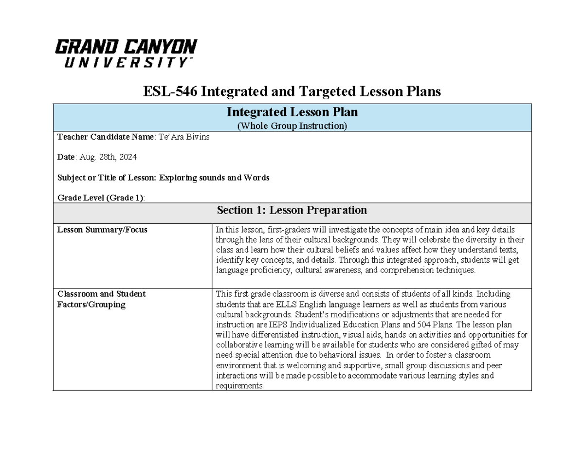 ESL-546-RS-T4-Integrated Lesson Plans for Phonemic Awareness Activities ...