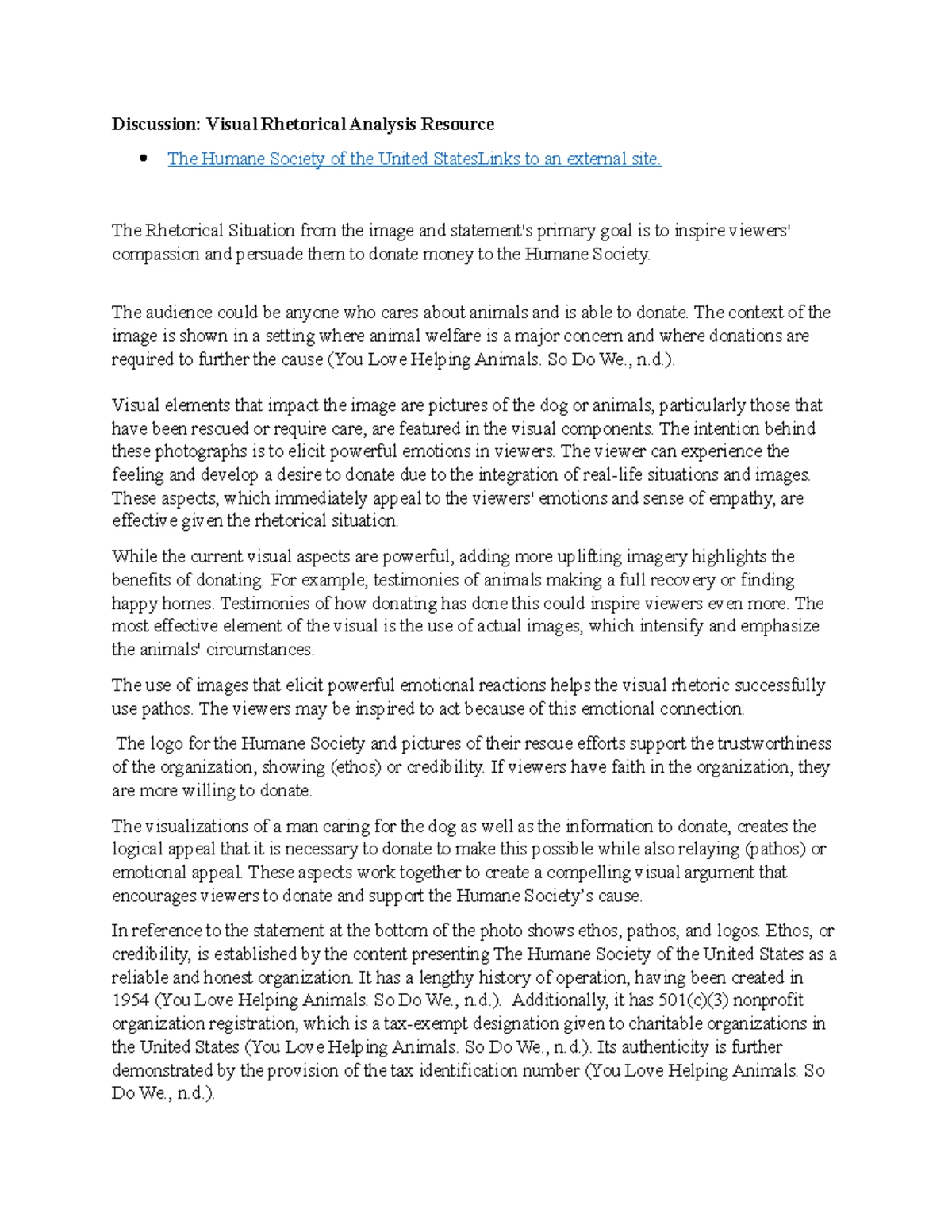 Analysis of President Ronald Reagan’s 1983 speech to the Nat - Purpose ...