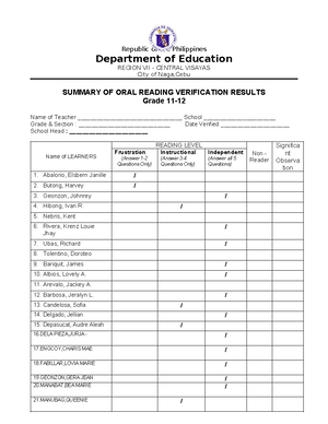 Pagbasa at Pagsusuri Filipino 11 Q3 W6 - Sabjek: Filipino Baitang 11 Q3 ...