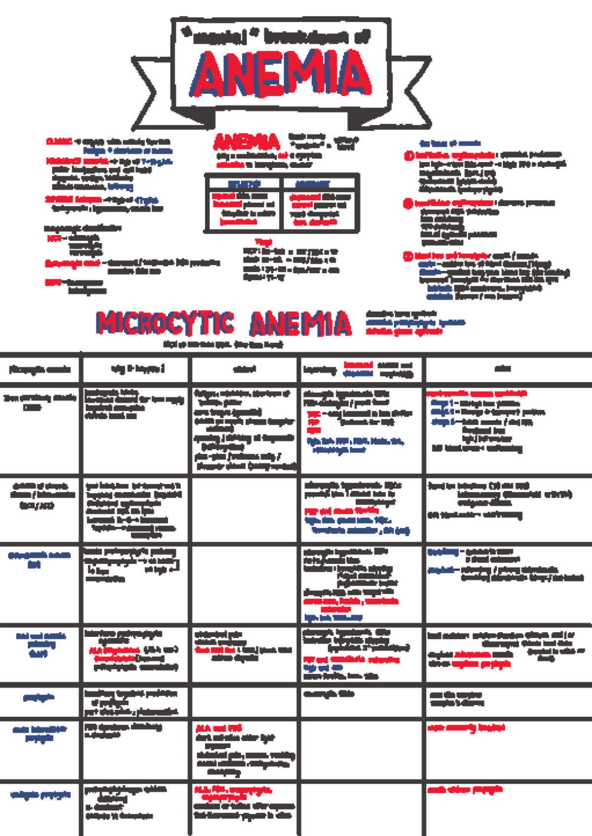 Anemia and Hemoglobinopathies: A Comprehensive Overview - Studocu