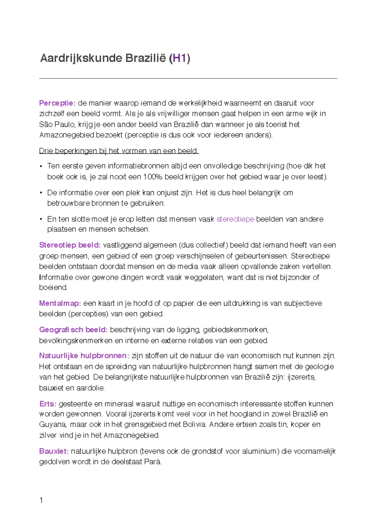 H5 - aardrijkskunde endogene en exogene processen - AARDRIJKSKUNDE H2 EXOGENE EN ENDOGENE ...
