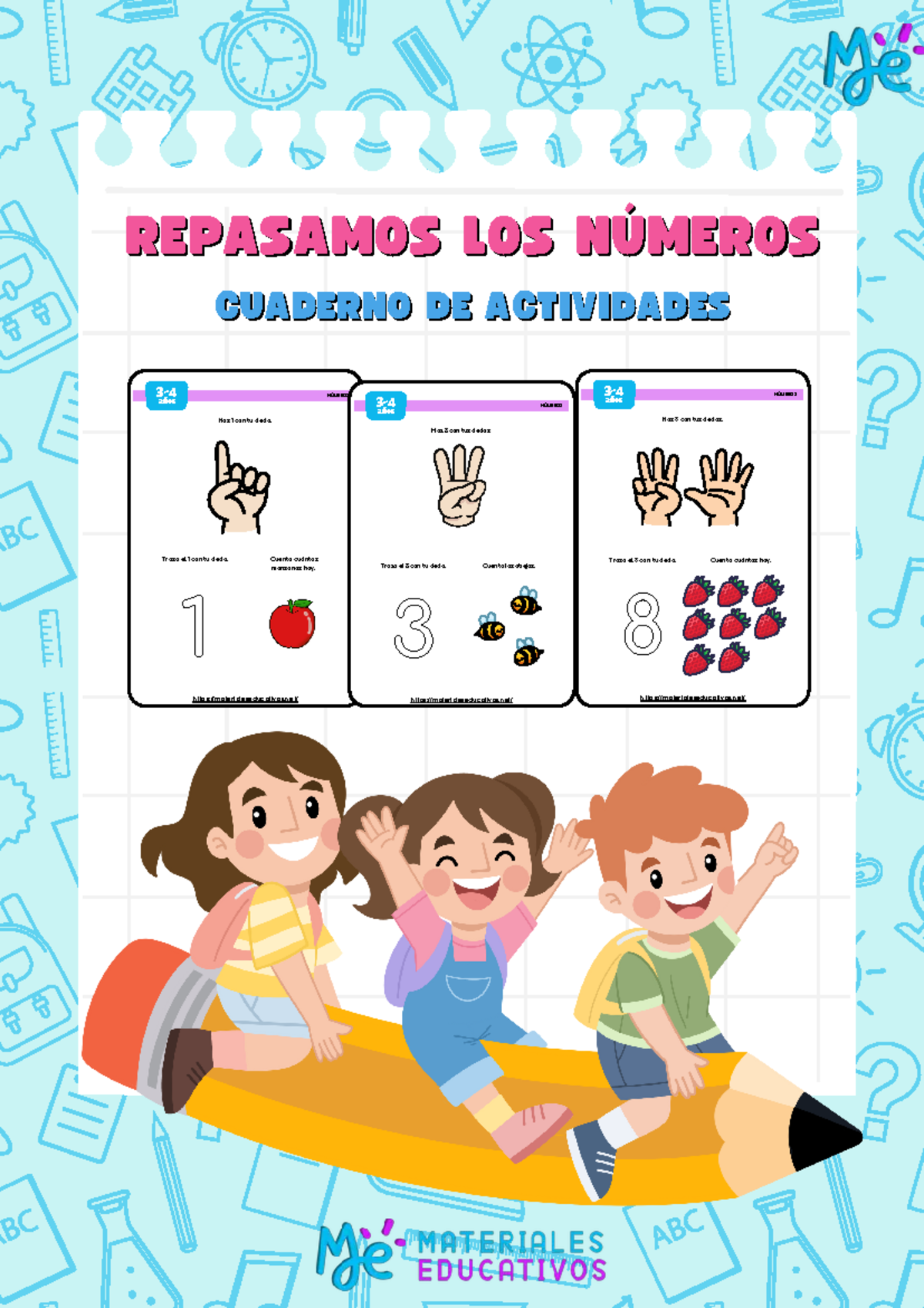 Repaso y Trazado de Números del 1 al 10 para Niños 3-4 Años - Studocu