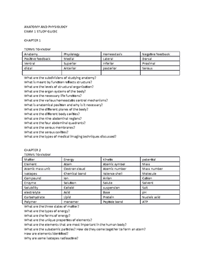 Midterm Study Guide - STUDENT STUDY GUIDE for APHY 101 MIDTERM The following is a list of all ...