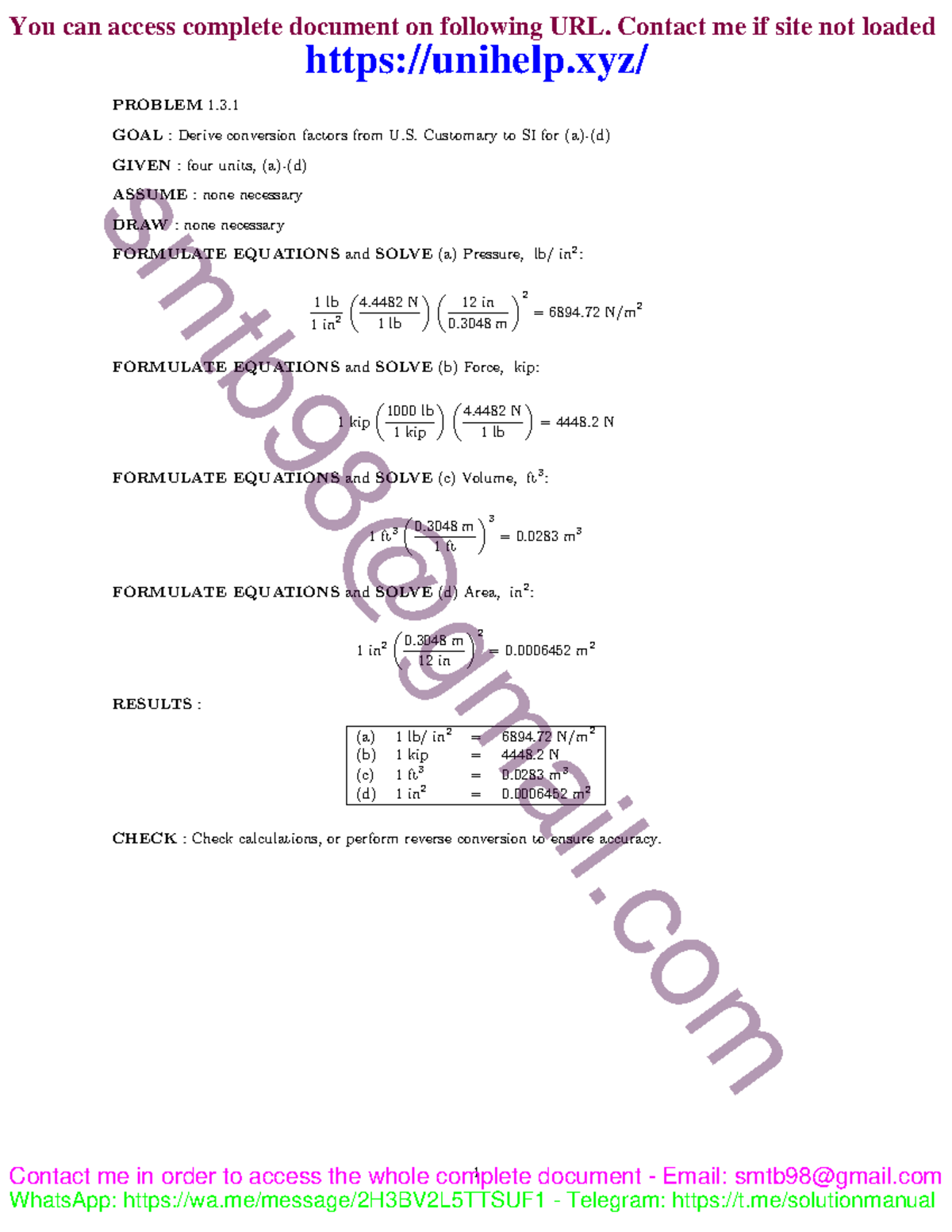 Title: Statics Solutions for Systems in Equilibrium (ENGR 101) - Studocu