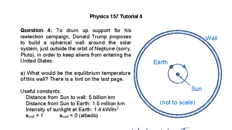 Physics 157 Tutorial 4: Spherical Wall Temperature Analysis - Studocu