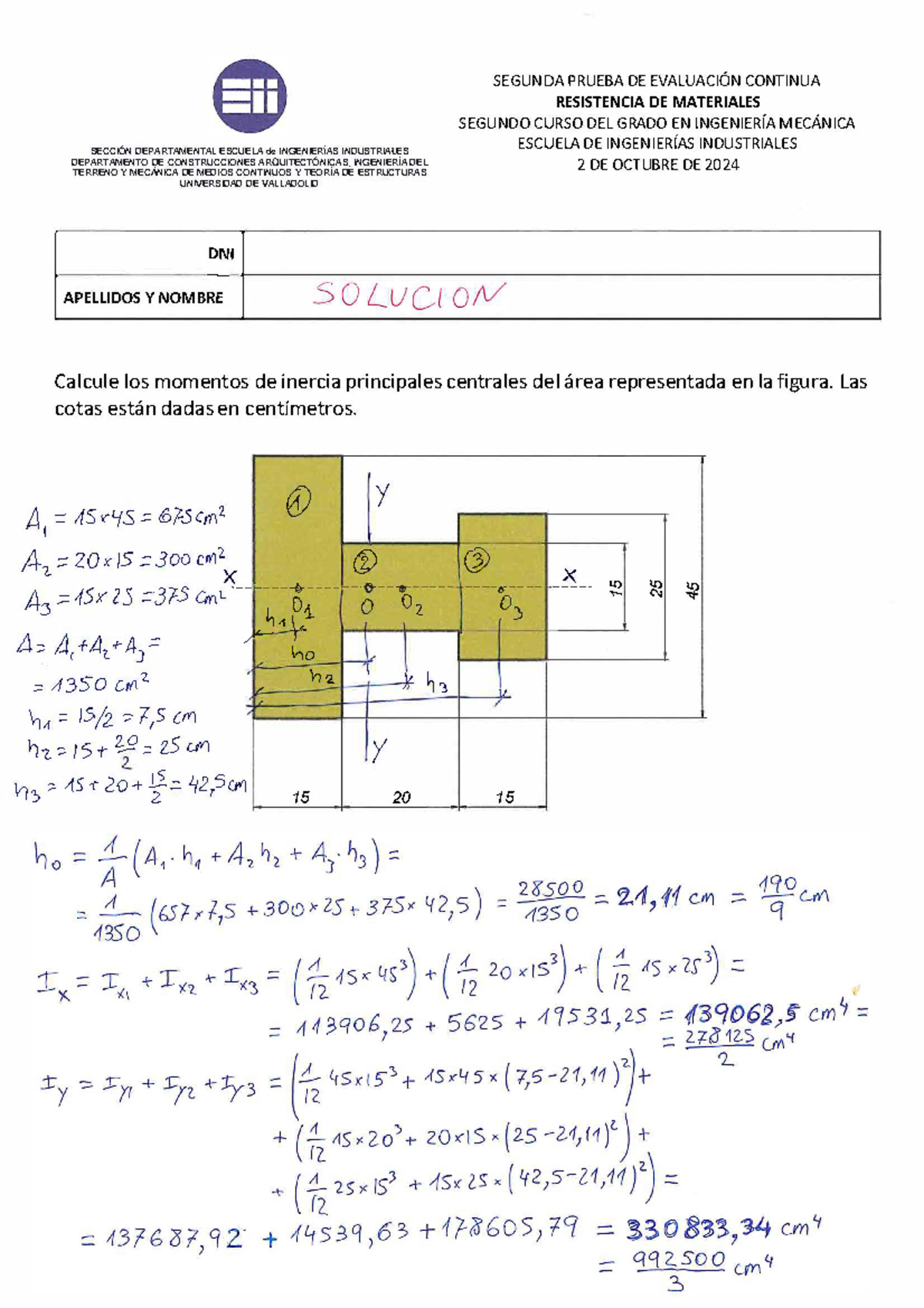 Solución de la Segunda Prueba de Evaluación Continua - EC2 - Studocu