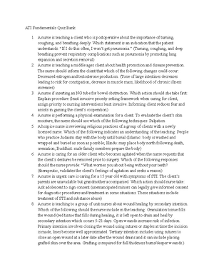 ATI Nursing Lab Values Overview: Adult Blood Tests & Ranges - Studocu