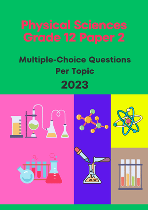Physical Science Definitions - Physical Science Definitions: Paper 1 ...