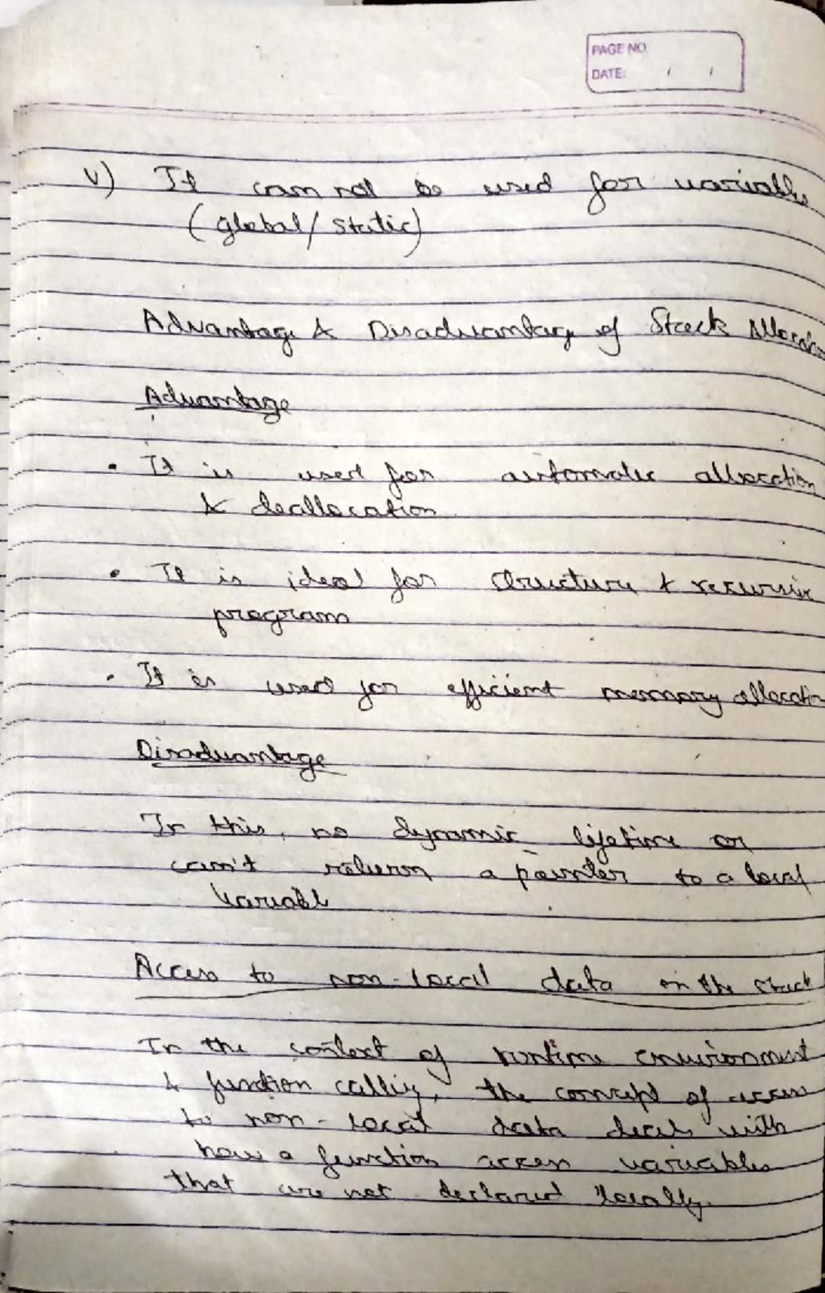 Cd u4 p2 - Compiler Design Unit 2: Stack Allocation & Addressing Modes ...