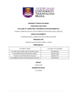 CTU 101: Pengenalan Pendidikan Akhlak dalam Pendidikan Islam - Studocu
