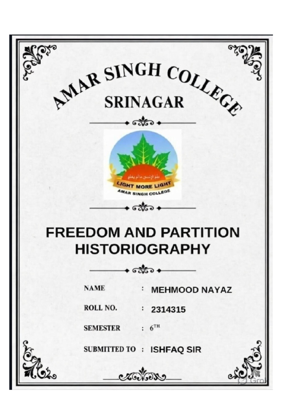 HIST 101: The Indian Freedom Struggle and Its Impact on National ...
