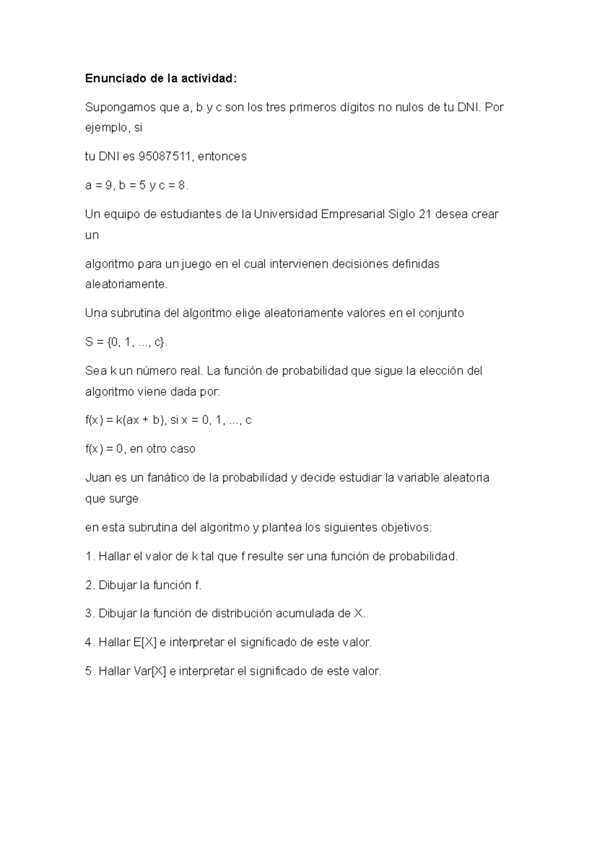 Tp2 Estadística - Análisis de Variables Aleatorias y Probabilidades ...