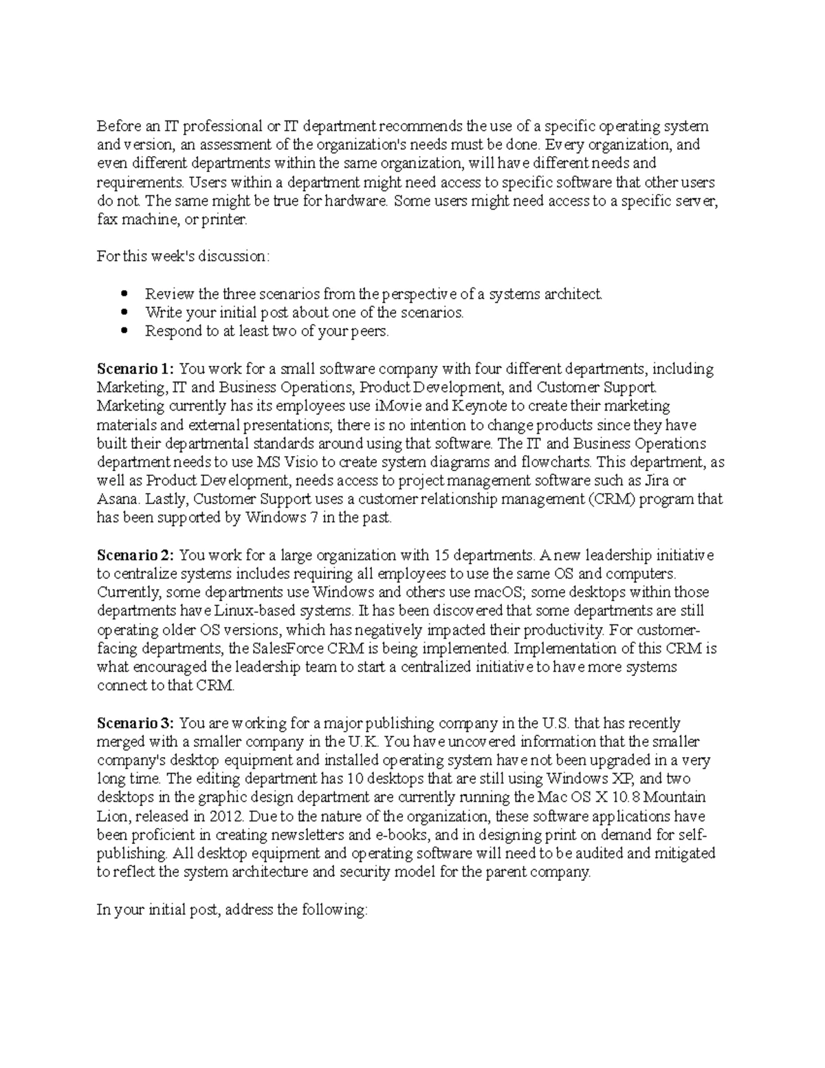 IT 202 Module 5 Short Paper: Diagnosing Network Connectivity Issues ...