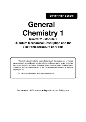 Earth Science 12 Quarter 1 Module 1 Self Learning modules - NOT Earth ...