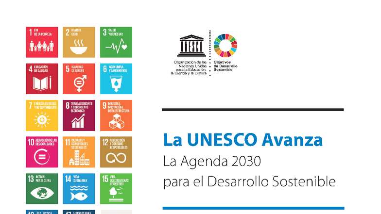 S2 ODS UNESCO: Avances en la Agenda 2030 para el Desarrollo Sostenible ...
