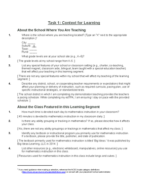 Edtpa elem task 3 literacy assessment commentary final - Task 3 ...
