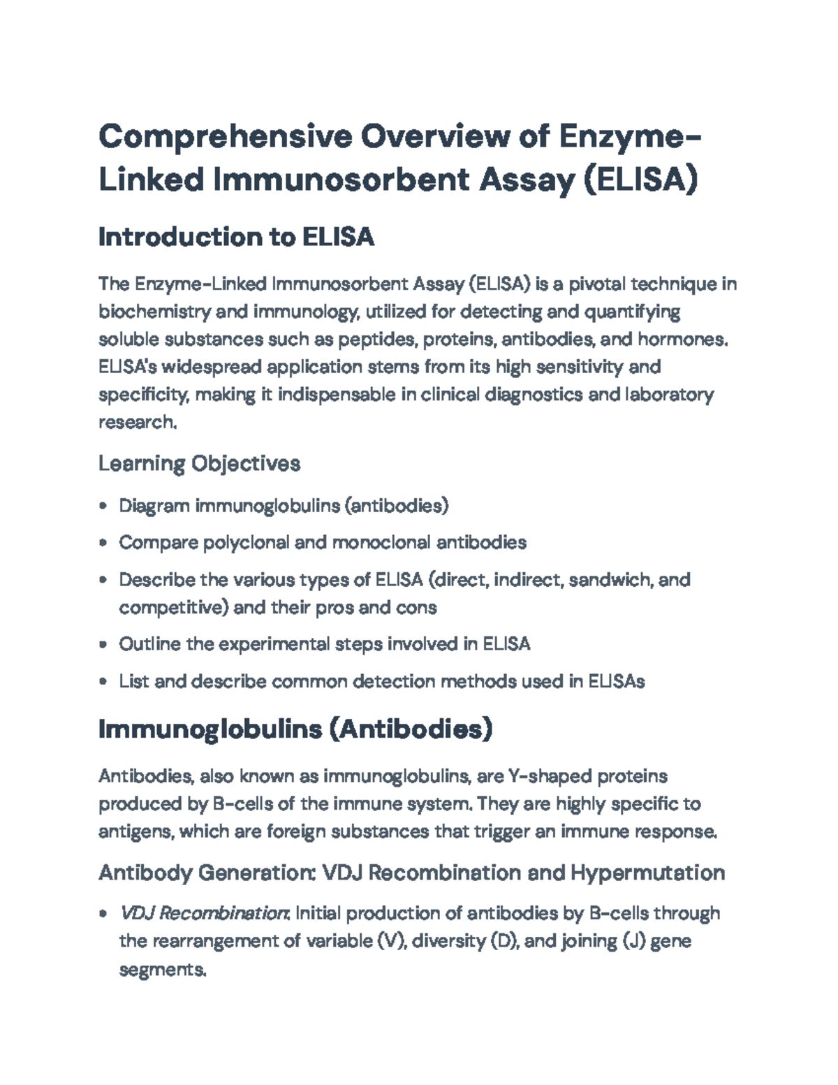 Understanding ELISA: Techniques, Types, and Applications in ...