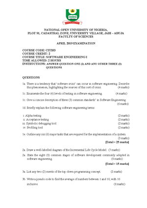 CIT 335 Final Exam Summary: Machine Arithmetic & Error Analysis - Studocu