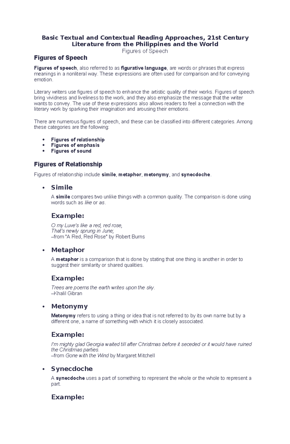 Basic Textual & Contextual Reading Techniques in 21st Century ...