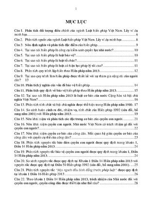 [Solved] Trnh by v tr vai tr ca Mt trn T quc Vit Nam trong h thng chnh tr - Luật Hiến pháp (LHP1 ...