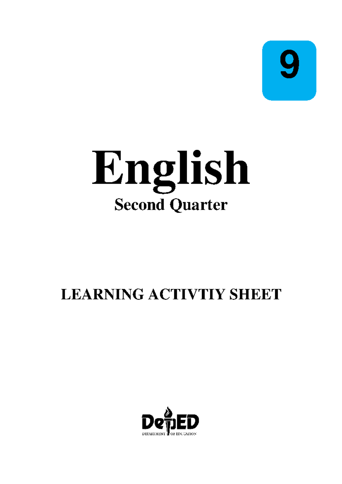 Grade 9 English LAS: Making Connections in Q2 Activities - Studocu