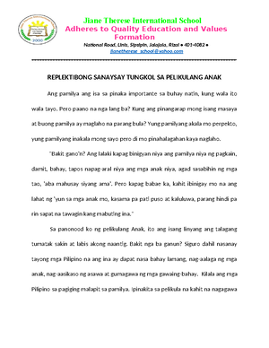 50172807 ang kwento ni sam - Ang Kwento ni Sam ni Jejomarie Amparo P ...