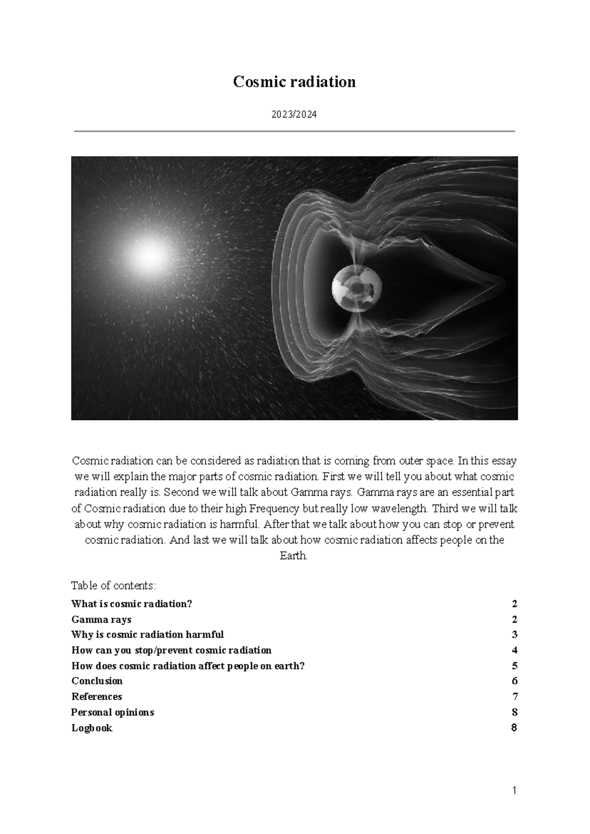 Cosmic Radiation: Understanding Its Effects and Mitigation Strategies ...