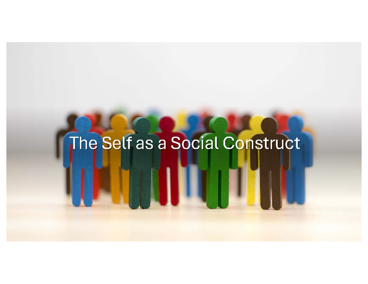 PSYC225: Understanding the Self - Cultural Constructs & Identities ...