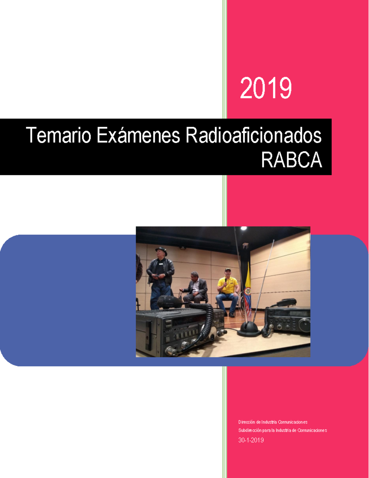 Temario Examen Licencia Radioaficionados RABCA 2019 - Studocu