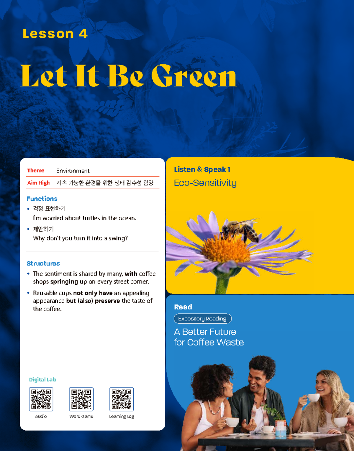 Lesson 4: Let It Be Green - Environmental Awareness and Solutions - Studocu