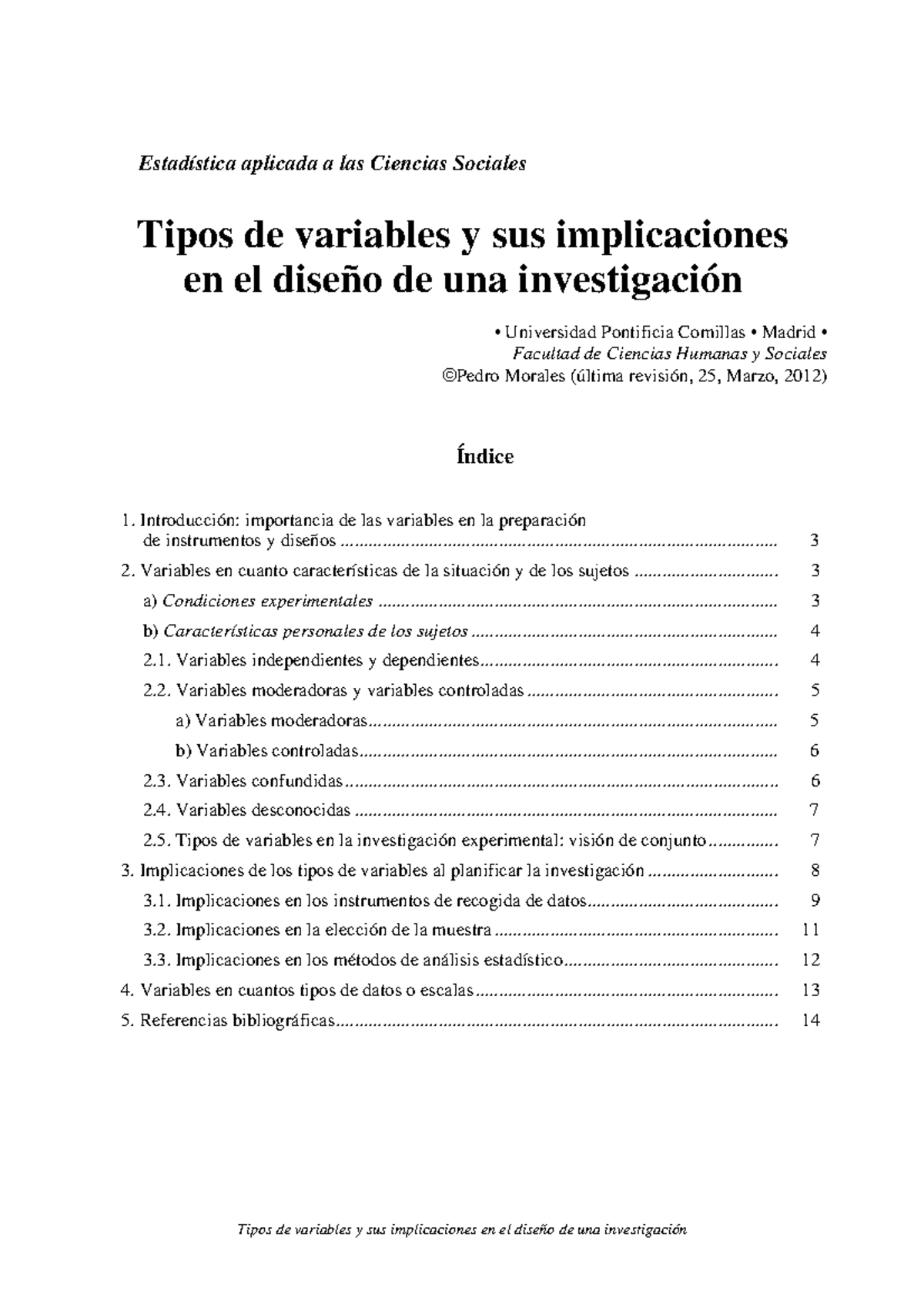 Unidad 1 Tipo variables diseño investigacion (Lectura sugerida ...