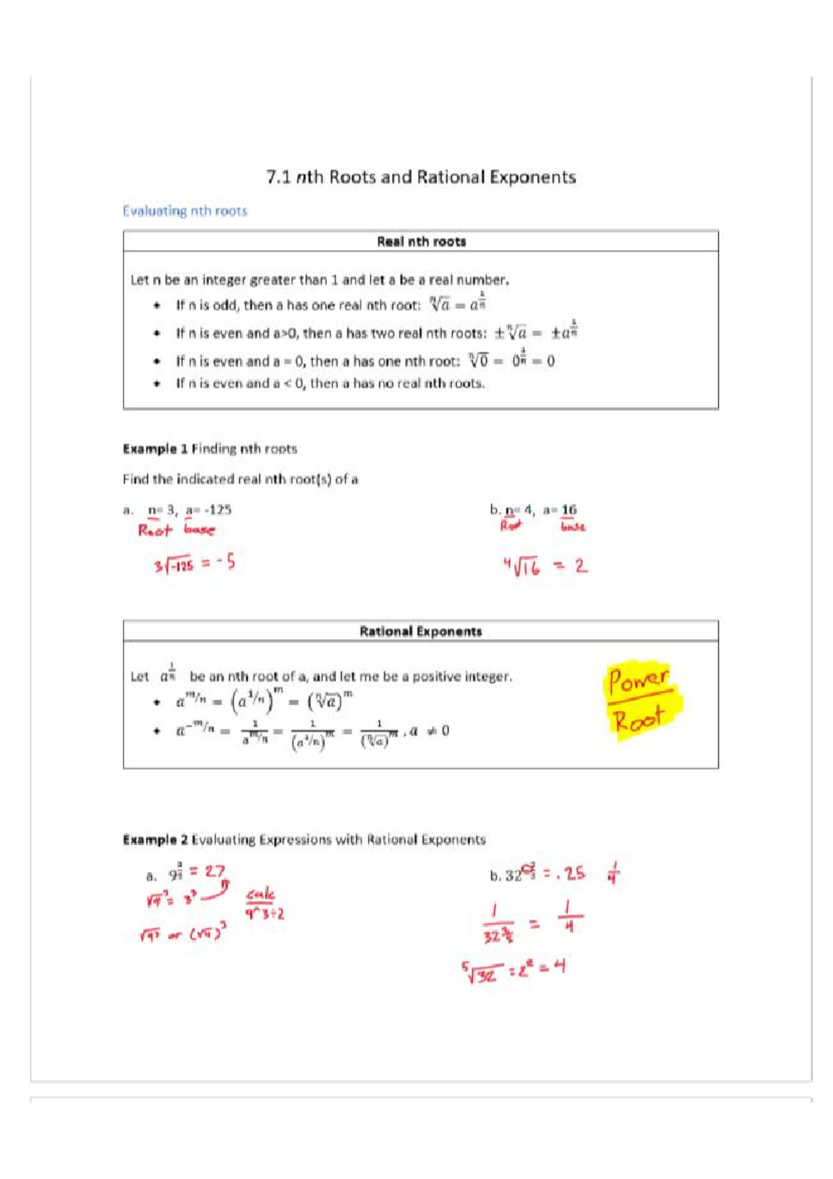 Final Exam Study Guide for Course XYZ: Key Topics and Concepts - 7 nth ...