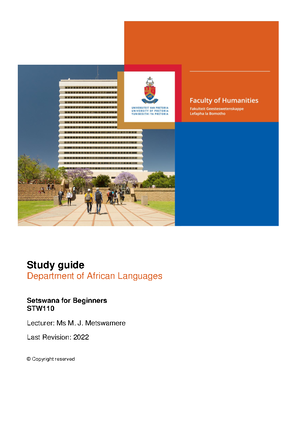 Thuto 1.2 (Class Notes) - Thuto 1: Revision – MASUPI LE MAAKARETSI ...