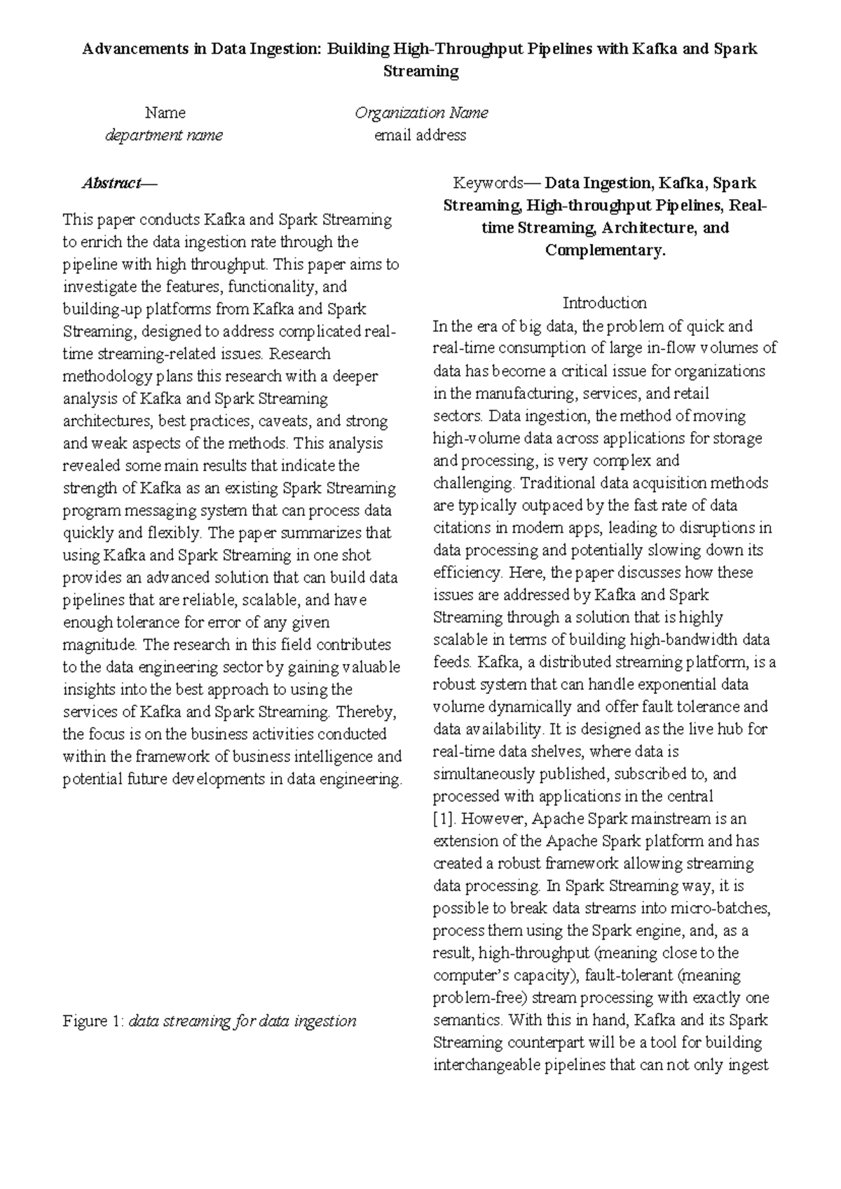 Final Final IEE Technology Paper (2) (1) - Advancements in Data ...