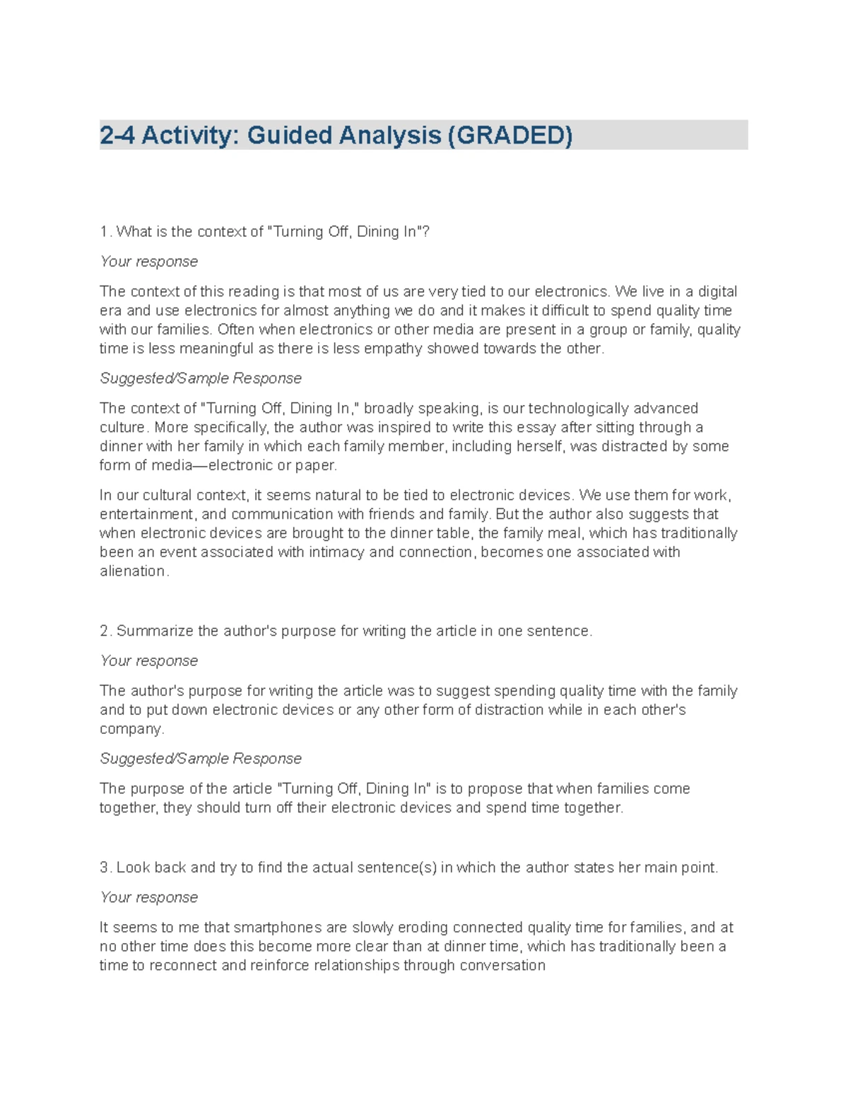 Module 8 - Initial Post - Discussion post - Create one initial post and ...