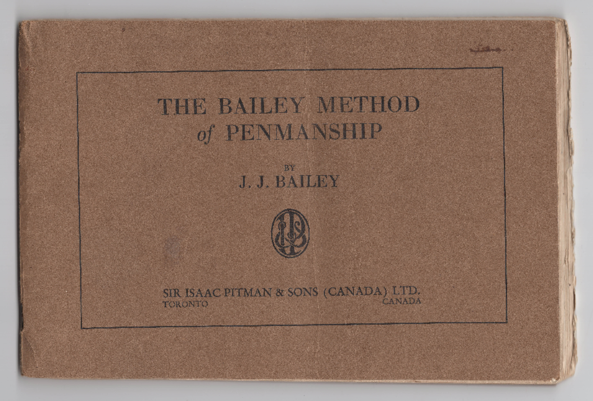 Bailey Method of Penmanship: Techniques and Exercises (1929) - Studocu