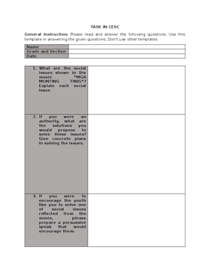 DLL Template FOR Filipino AP ESP EPP - GRADES 1 to 12 DAILY LESSON LOG ...