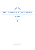 SCL1501 - Unisa - Skills Course for Law Students - Studocu
