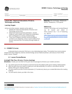 EDU 051 P1 Reviewer - EDU 051 P1 REVIEWER MODULE 2 Outcome-Based ...