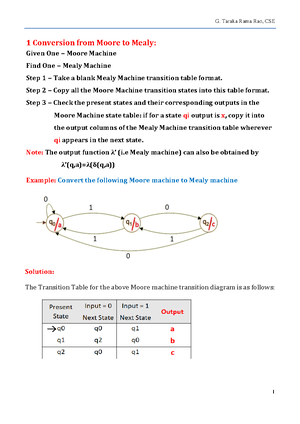 3. Introduction to DFA, NFA, and Epsilon-NFA - Classifications of Finite Automata / Finite State ...