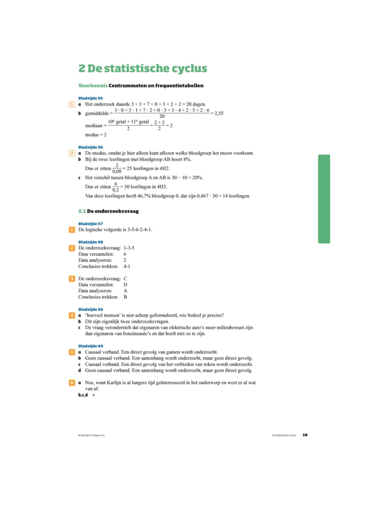 Havo 4 Wiskunde A Uitwerkingen Hoofdstuk 4 - Studeersnel