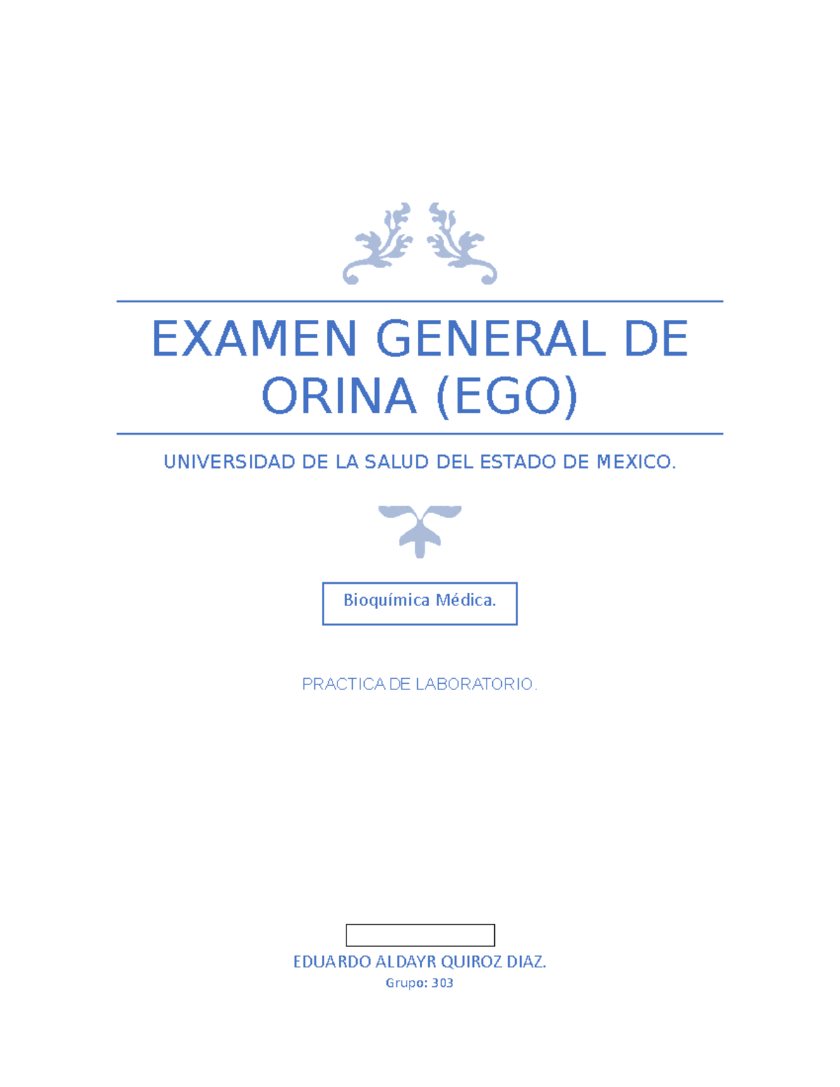 Examen General de Orina (EGO) - Análisis y Resultados de Laboratorio ...