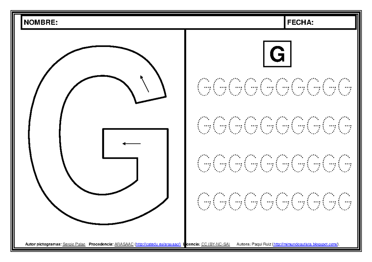G - ACTIVIDADES INTERACTIVAS CON LA LETRA G - Studocu
