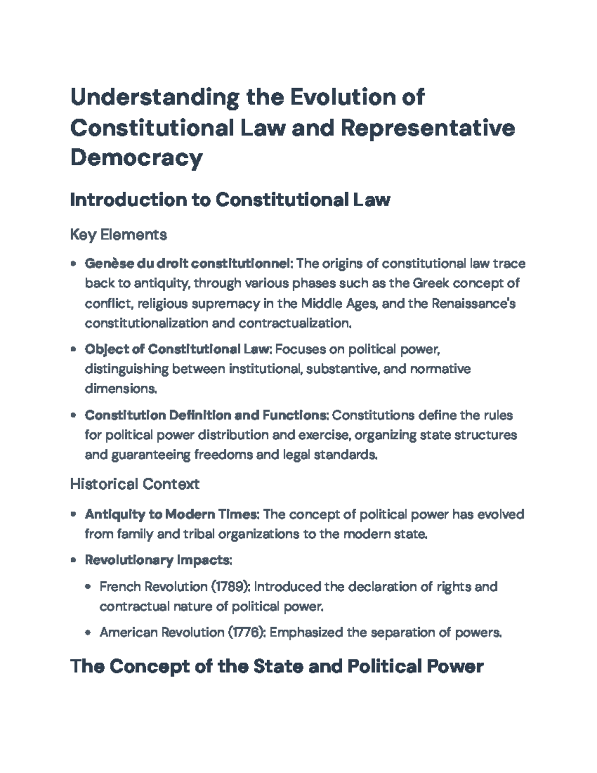 Understanding Constitutional Law and Representative Democracy ...