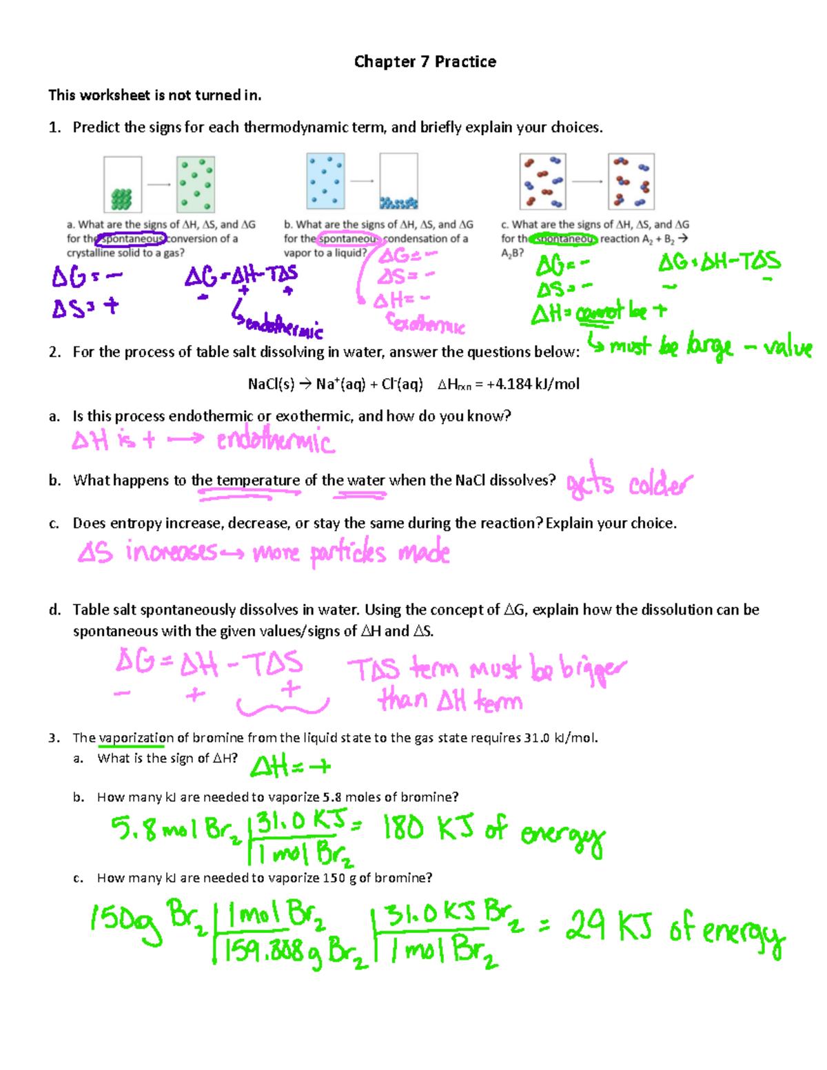 161 Practice Worksheet Chapter 7 Answers and Solutions - Studocu