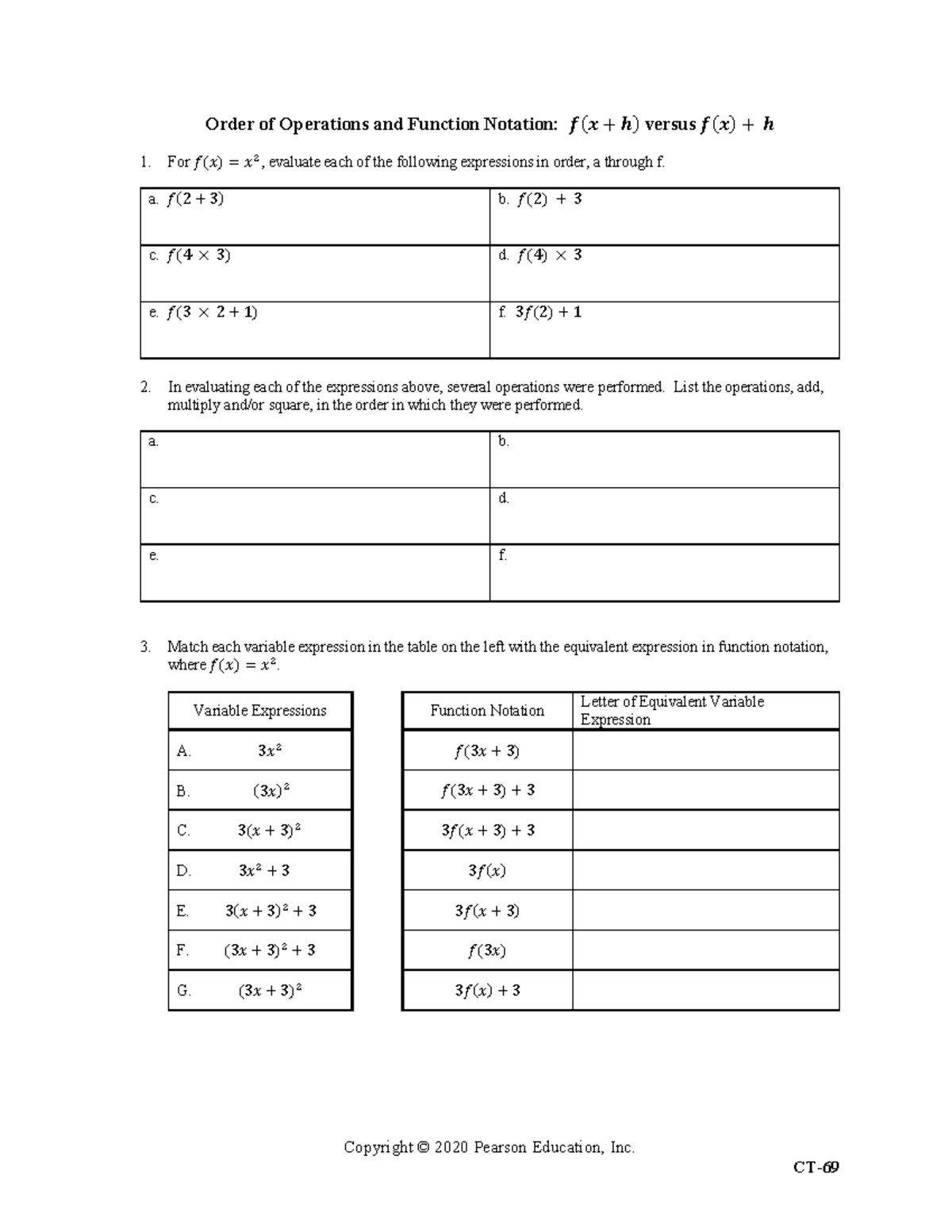 Critical Thinking Module 6: Intro to Functions and Operations - Studocu