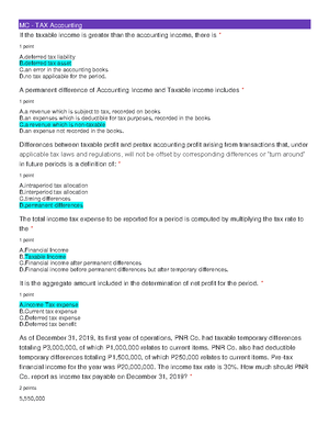 Advance Accounting 2 - Exercises with answers - ADVANCED ACCOUNTING 2 ...